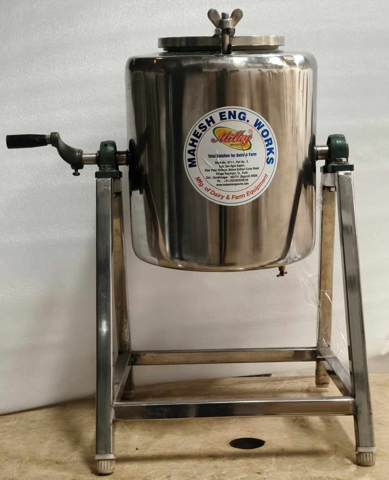 Types of Butter Churner | Mahesh Eng. Works
